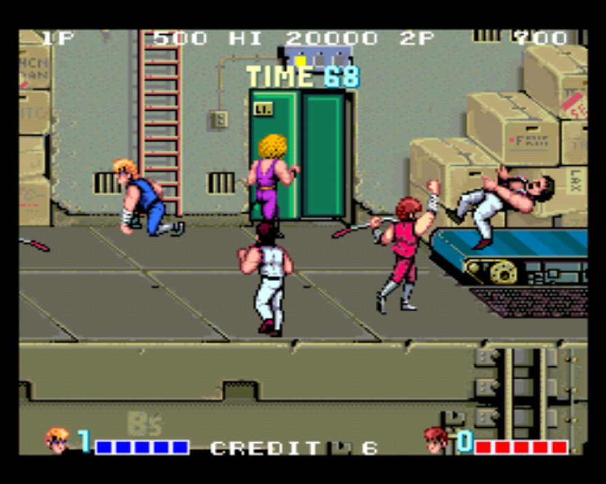Double Dragon Trilogy iiRcade Review - Old School Gamer Magazine