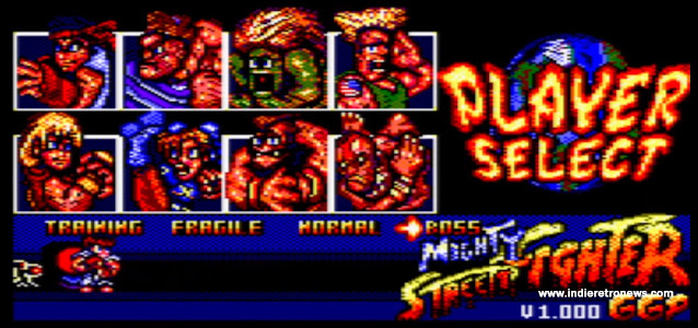 Mighty Street Fighter Upcoming Street Fighter For The Amstrad 128k
