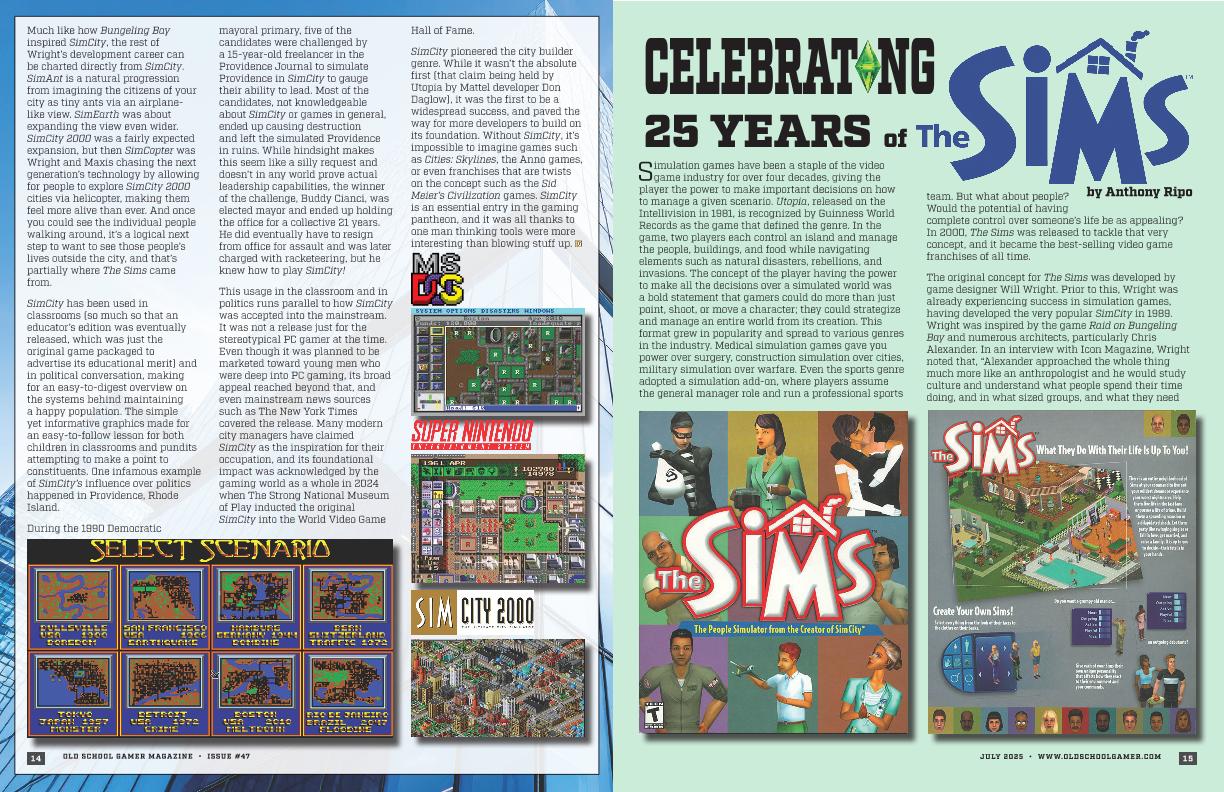 Celebrating 25 Years of The Sims - by Anthony Ripo - Old School Gamer ...
