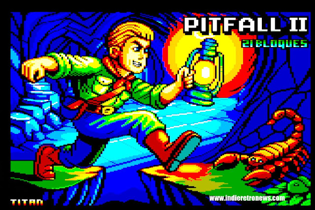 Pitfall II as an adaptation of the Arcade game over to the Amstrad CPC ...